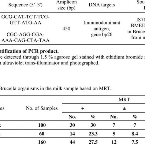 Isolation Of Brucella Organisms From The Milk And Fresh Cream