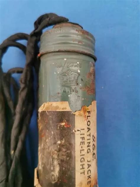 Ww2 Raf 41 Pattern Mae West Floating Torch In Survival And First Aid