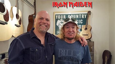 Meeting Adrian Smith From Iron Maiden And His Wife Nathalie Dufresne
