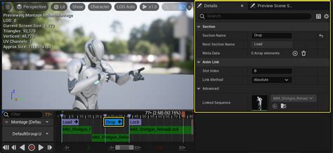 Animation Montage Editor in Unreal Engine | Unreal Engine 5.6 Documentation | Epic Developer ...