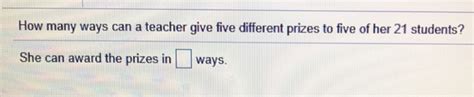 Solved Determine The Number Of Permutations Arrangements Chegg