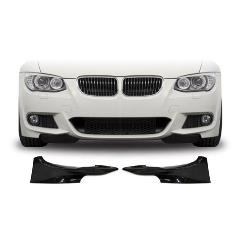 Suitable To Fit Bmw E92 2009 Front Splitters Gloss Black Autotech Wholesale