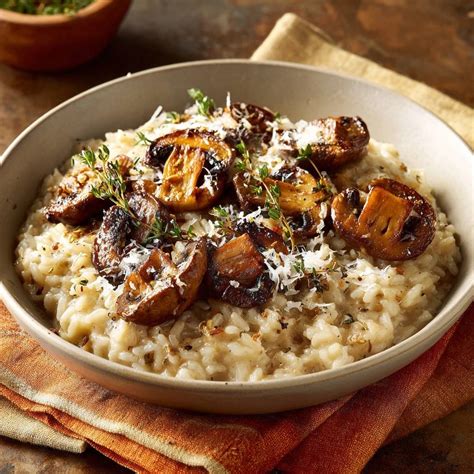 40 Minute Creamy Mushroom Risotto