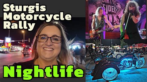 2024 Sturgis Motorcycle Rally Nightlife Youtube