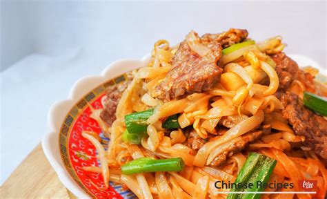 Beef Ho Fun Noodles Chinese Recipes For All