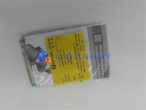 1pcs New Pepperl Fuchs Proximity Sensor Nbn4 12gm50 E2 V1 Ebay