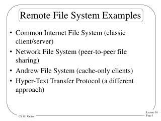PPT Remote File System Examples PowerPoint Presentation Free Download ID 3985486