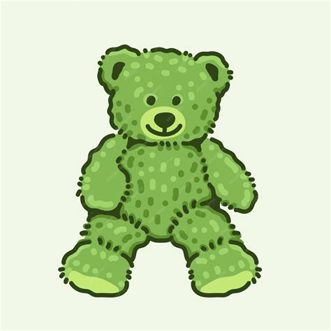 Premium Vector Teddy Bear Hand Drawing Cartoon Style Cute And Funny Vector Image