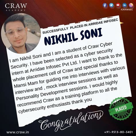 craw security on linkedin crawsec cybersecurity interview
