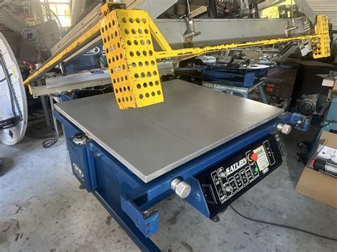 Mandr Saturn 30x40 Flatbed Press 4500