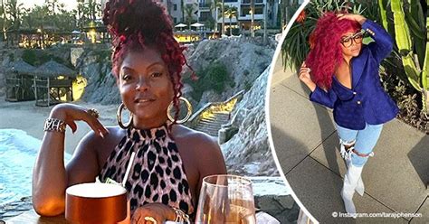 Empire Star Taraji P Henson Stuns In Ripped Jeans With A Purple Gucci