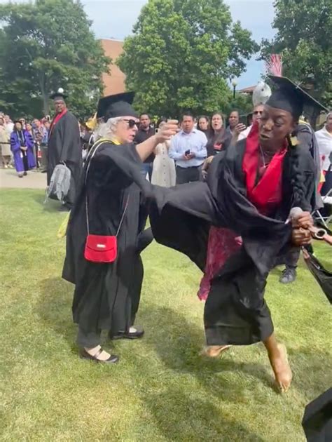 Nyc College Slams Grad Kadia Iman For Unacceptable Viral Mic Drop At