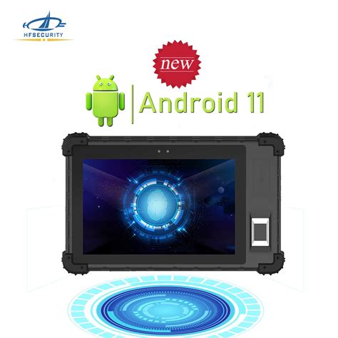 Fp08 8 Inch Biometric Tablet Hfsecurity Biometric Solution