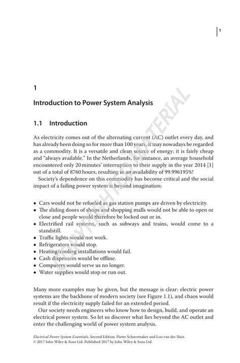 Pdf Electrical Power System Essentials 2nd Edition