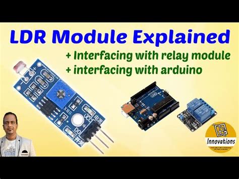 LDR Module Working And Usage Connecting With Relay Module Interfacing With Arduino Explained