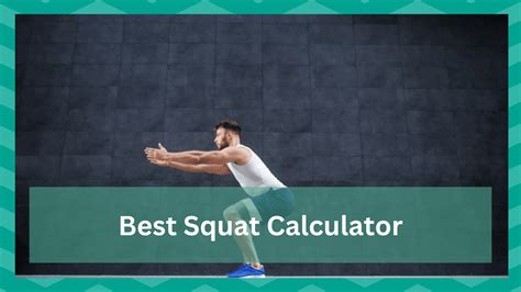 6 Best Squat Calculator That You Should Try Jscalc Blog