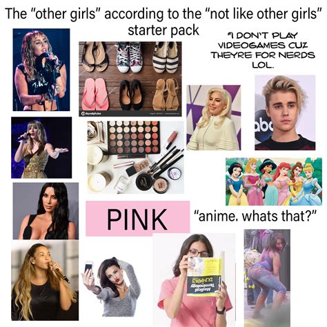 Other Girls Starterpack But I Decided To Edit It Rstarterpacks