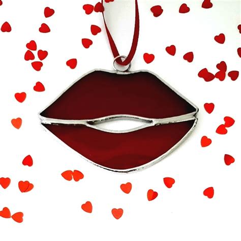Ruby Red Lips Etsy