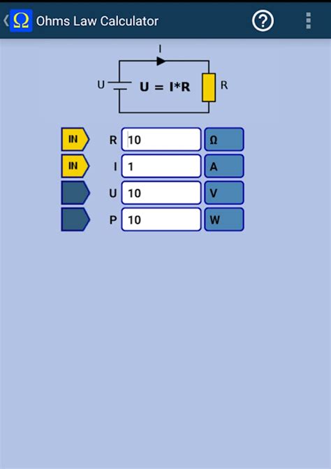 ohm s law calculator apk for android download