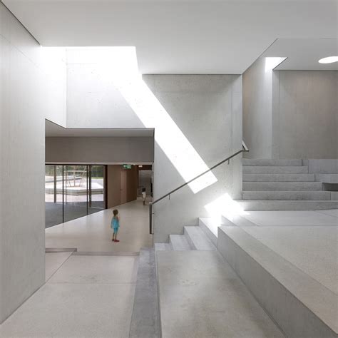Swiss Kindergarten Housed In Quartet Of Concrete Blocks