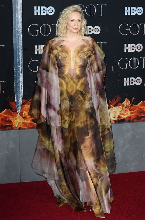 Gwendoline Christie “game Of Thrones” Season 8 Premiere In Ny