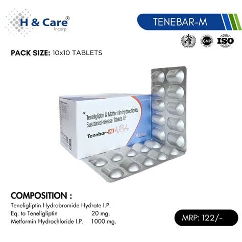 Tenebar M Tab H And Care Incorp