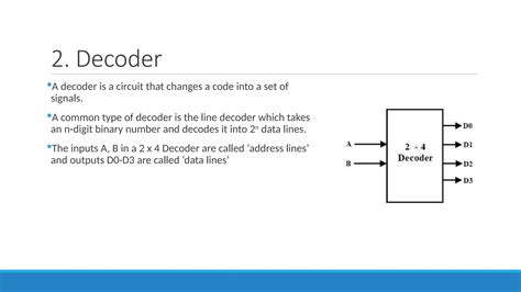 Design Of A Decoder And Encoder In Multisim Pptx