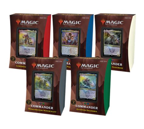 Commander 2021 Decks Strixhaven School Of Mages Mythicos