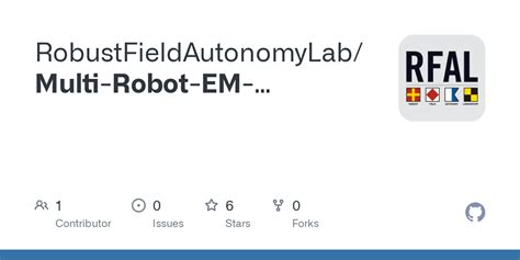 Github Robustfieldautonomylabmulti Robot Em Exploration