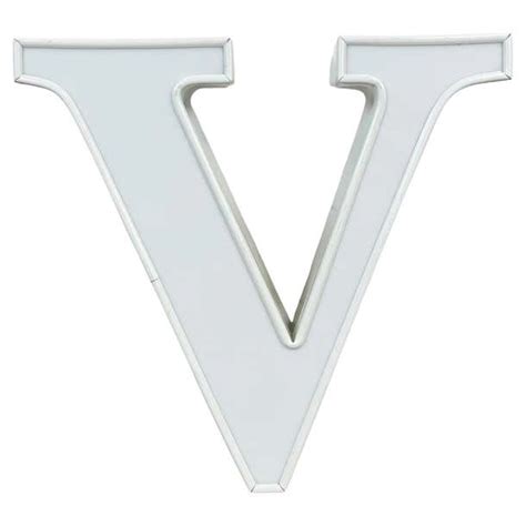 Vintage Illuminated Letter V 1980s For Sale At 1stdibs