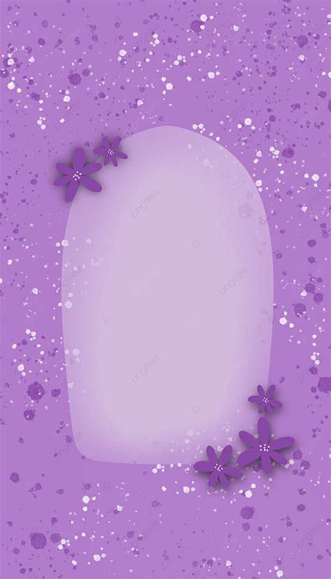 Purple Flower Invitation Background Wallpaper Image For Free Download