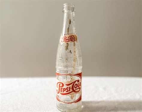 Antique Pepsi Cola Bottle Etsy