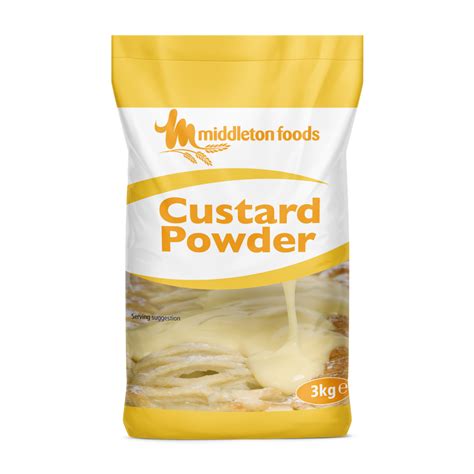 Custard Powder For Pouring And Trifle Custard Middleton Foods