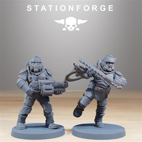 Vaskar Commandos R3dprintedtabletop