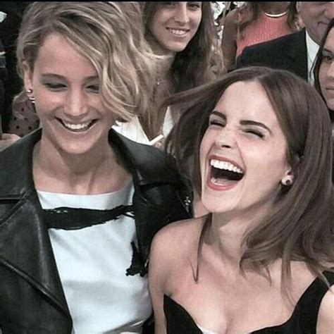 Emma Watson And Jennifer Lawrence Friends