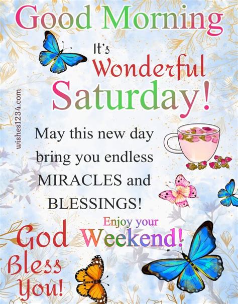 Saturday Blessings Morning