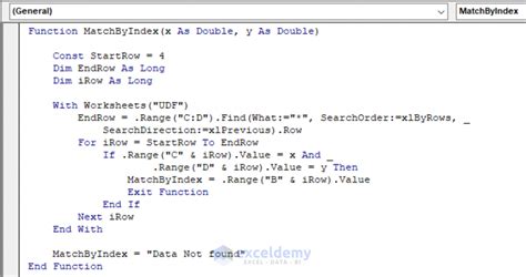 VBA INDEX MATCH Based On Multiple Criteria In Excel 3 Methods