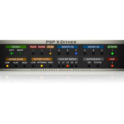 Psp X Dither Hi Quality Mastering Dither Processor