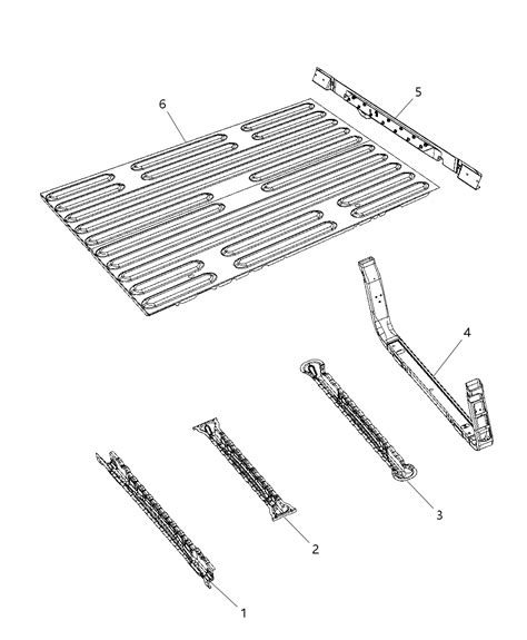 68353373aa Genuine Mopar Panel Box Floor