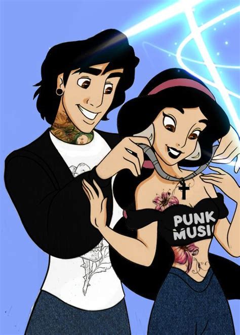 Punk Disney Princess Jasmine