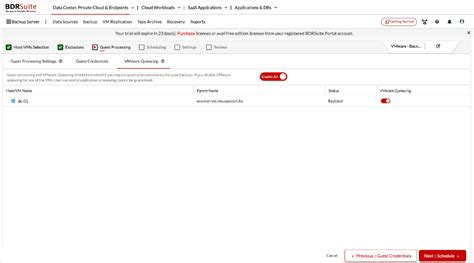 bdrsuite step by step configuration backup and recovery guide for