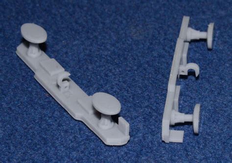 Br Mk2 Coach Buffer Beam Pair Upgrade For Tri Ang Big Big Train O G