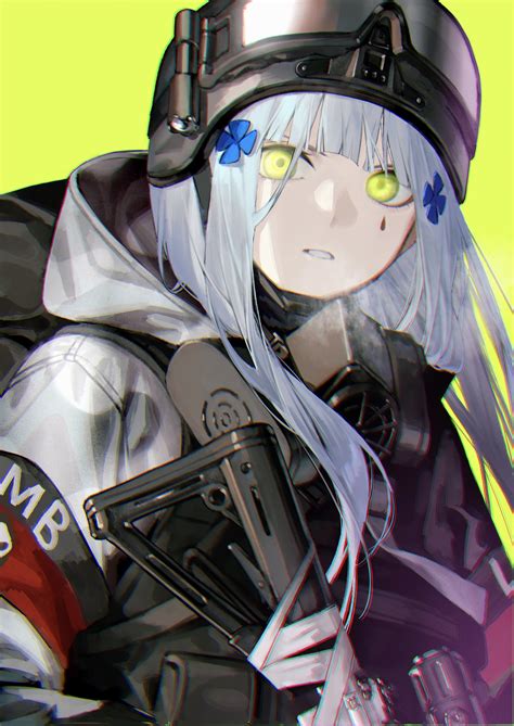 Hk416 And Hk416 Girls Frontline And 1 More Drawn By Mik Blamike