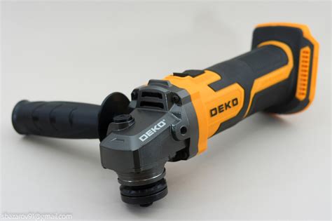 Нет розетки? Не беда! Обзор аккумуляторной УШМ Deko DKAG20-125 ...
