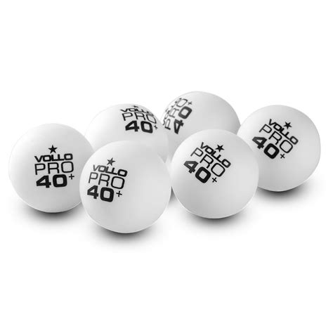 Bola De Tênis De Mesa Ping Pong Branca 1 Estrela 6 Unidades Vollo Oficial