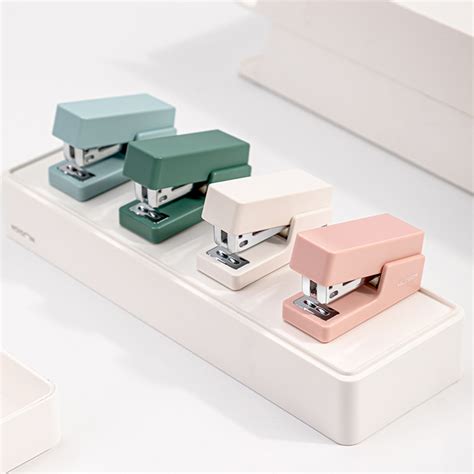 Nusign By Deli Ns083 Mini Stapler With Staples Cute Small Staplers