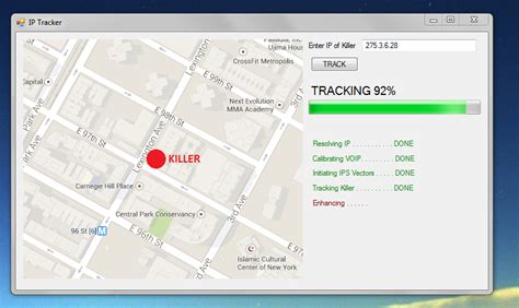 Gui Interface Using Visual Basic To Track The Killers Ip Address Rvideos