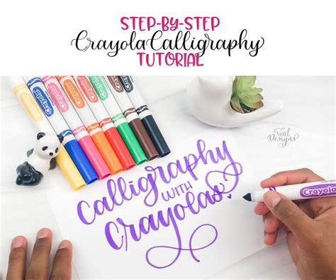Crayola Markers Calligraphy At Max Wroblewski Blog