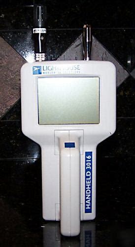 Handheld 3016 Airborne Particle Counter Lighthouse