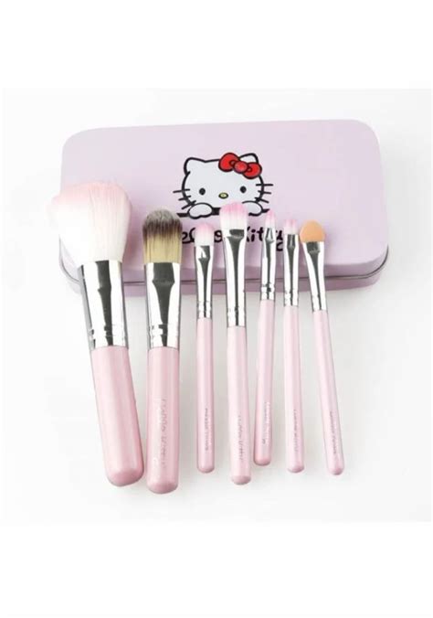 Plastic Hello Kitty Cosmetic Brush Set At Rs 40piece In Hisar Id 23946168312